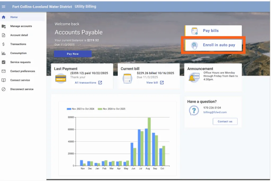 Billing Changes - Fort Collins